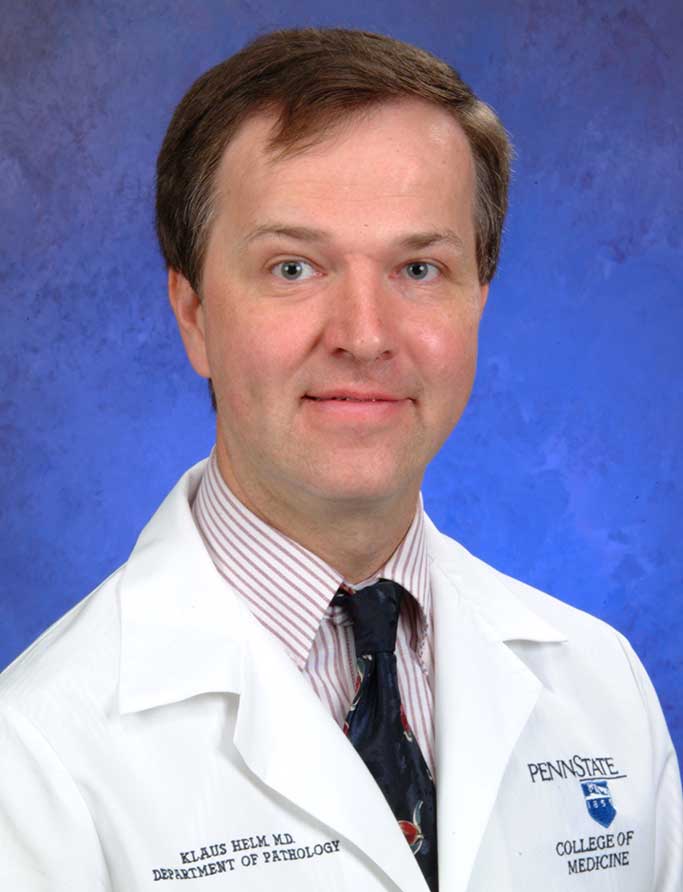 Klaus F. Helm, MD | Penn State Health